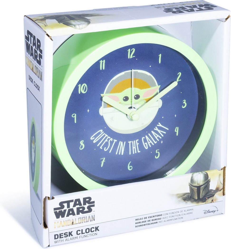 Reloj Sobremesa Despertador Star Wars Baby Yoda Grogu Mandalorian ...